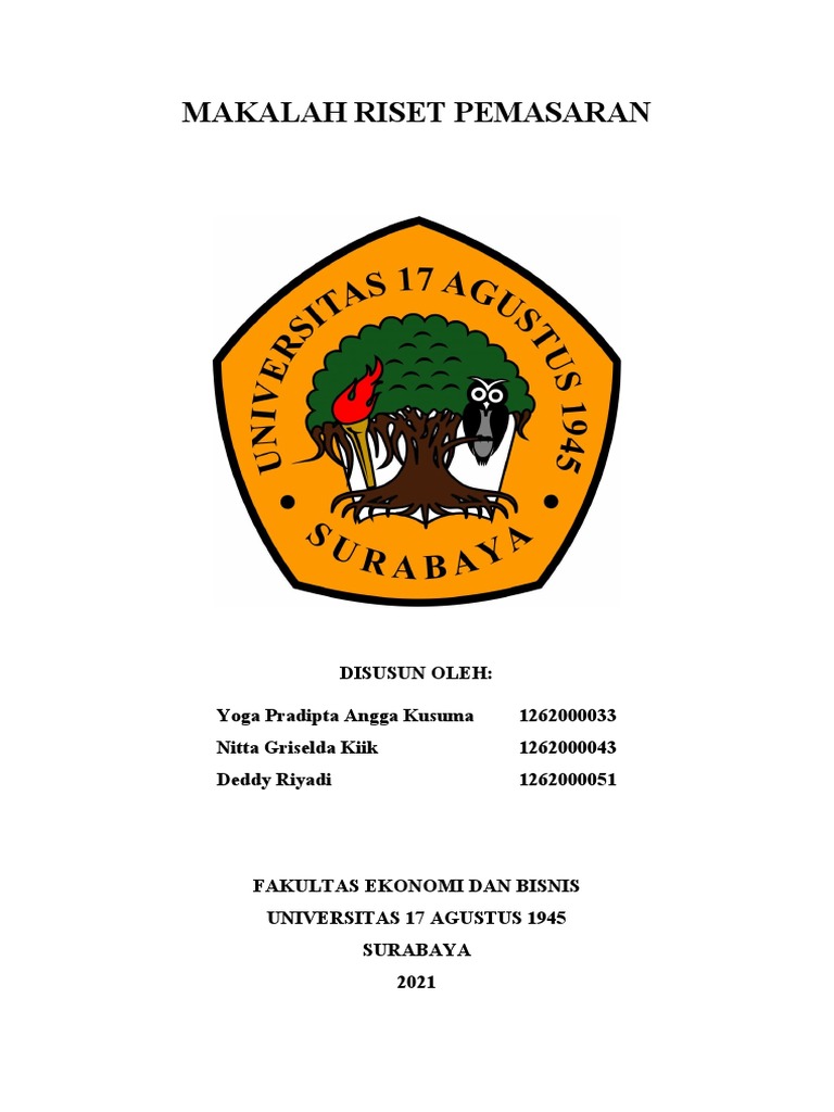 Makalah Riset Pemasaran | PDF