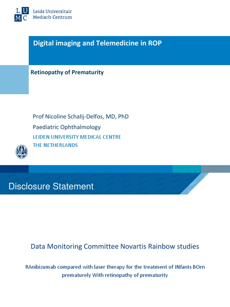 Digital Imaging and Telemedicine in ROP: Retinopathy of Prematurity ...