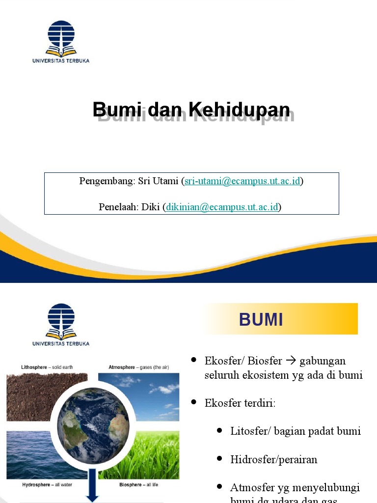 Inisiasi 2 - Bumi Dan Kehidupan | PDF