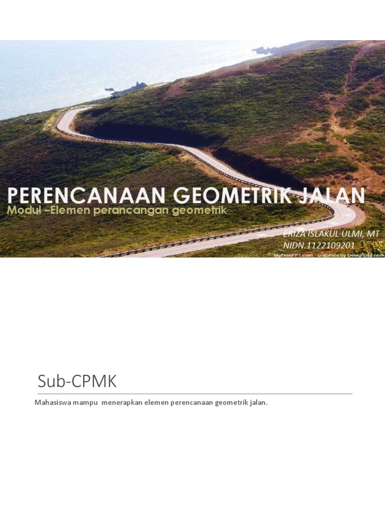 Elemen Perancangan Geometrik Jalan (Autosaved) | PDF