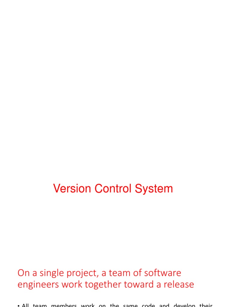 Chapter - 4 - Version Control Systems Using GIT | PDF | Version Control | Computer Architecture