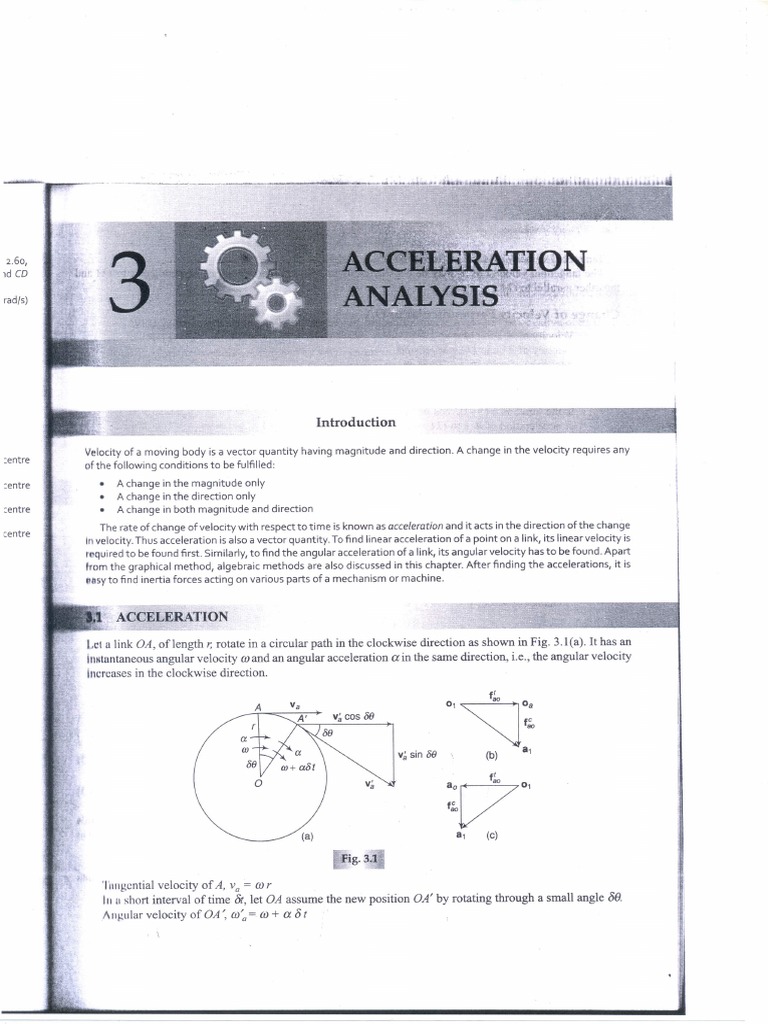 Acceleration Analysis | PDF