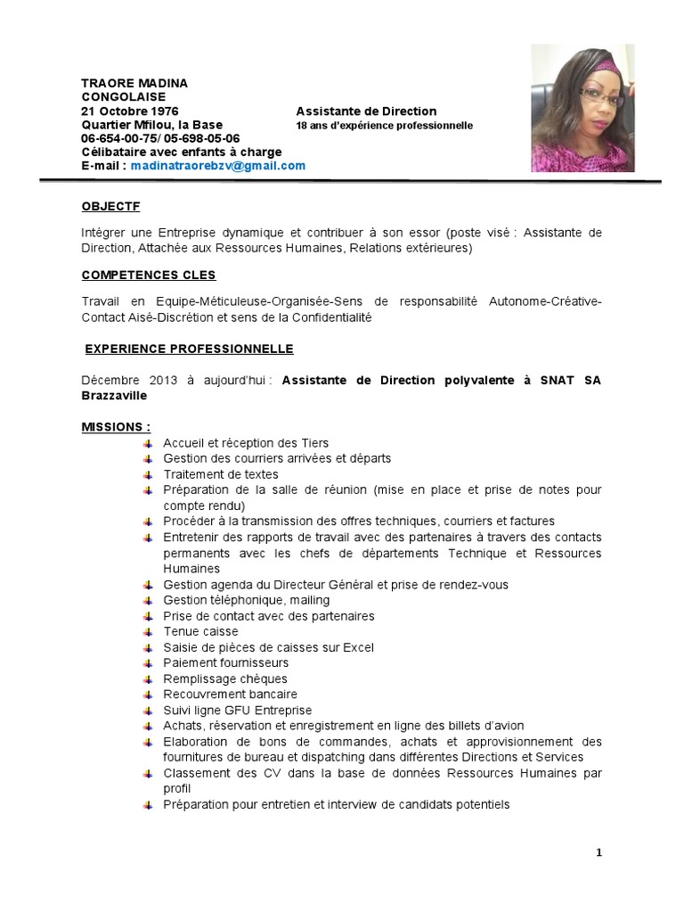 Expérience en Gestion et RH | PDF | Banques | Gestion des ressources humaines