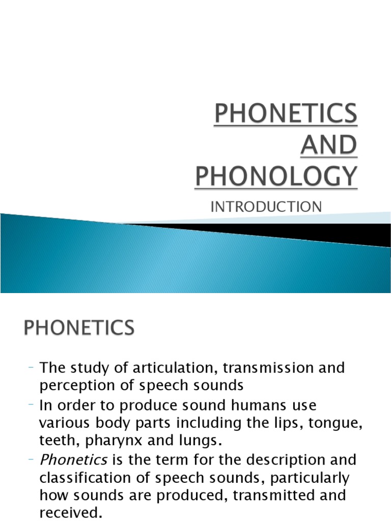 Phonetics & Phonology | PDF | Phonetics | Phoneme