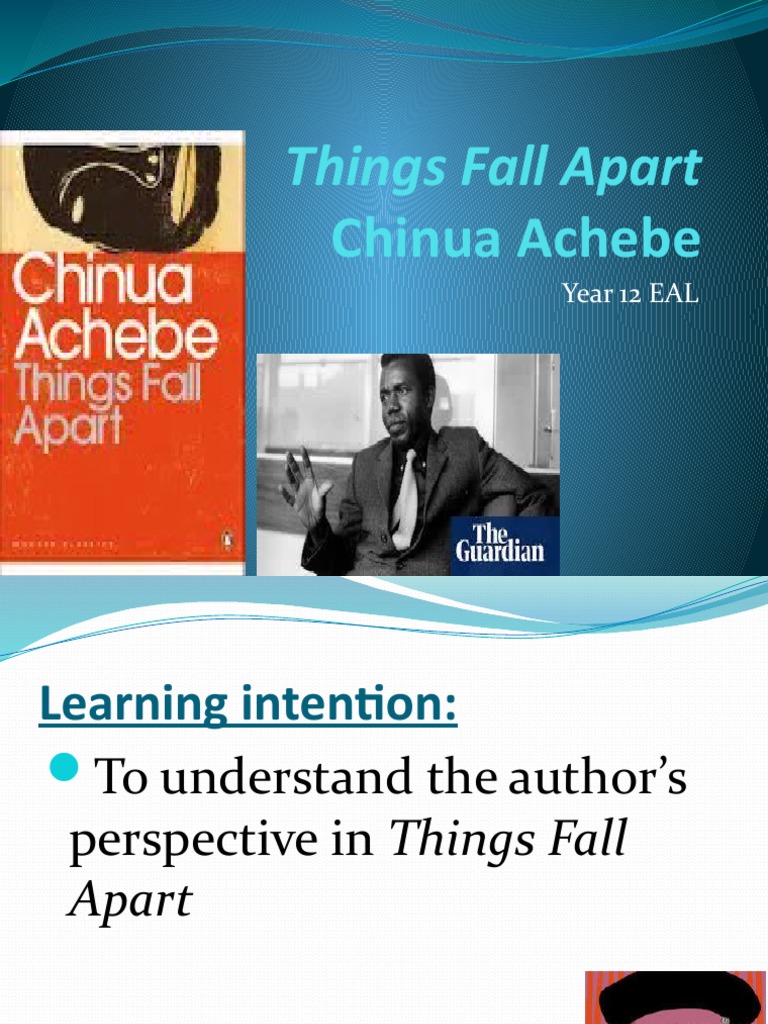 Things Fall Apart - Notes | PDF