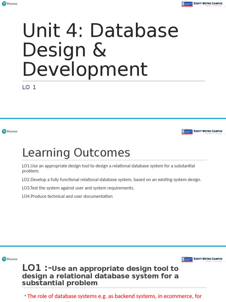 Database Design and Development: An Introduction to Relational Database Concepts, Entity ...