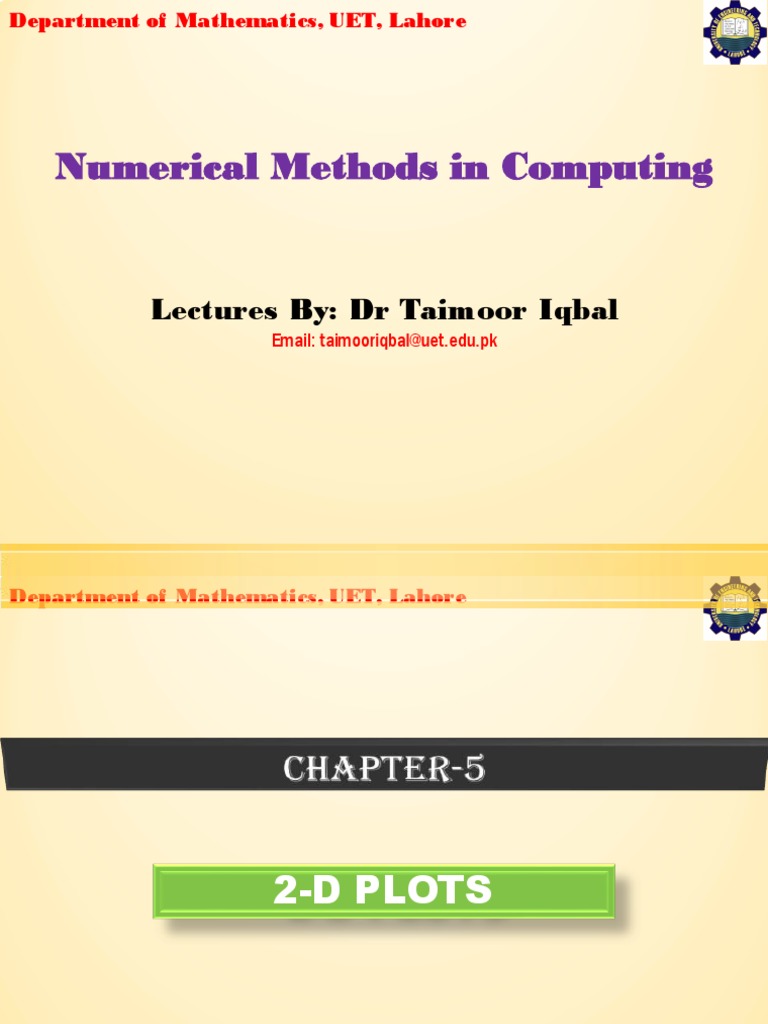 CH 5 Matlab | PDF | Function (Mathematics) | Cartesian Coordinate System