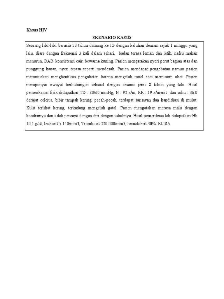 Seven Jump Askep Hiv | PDF