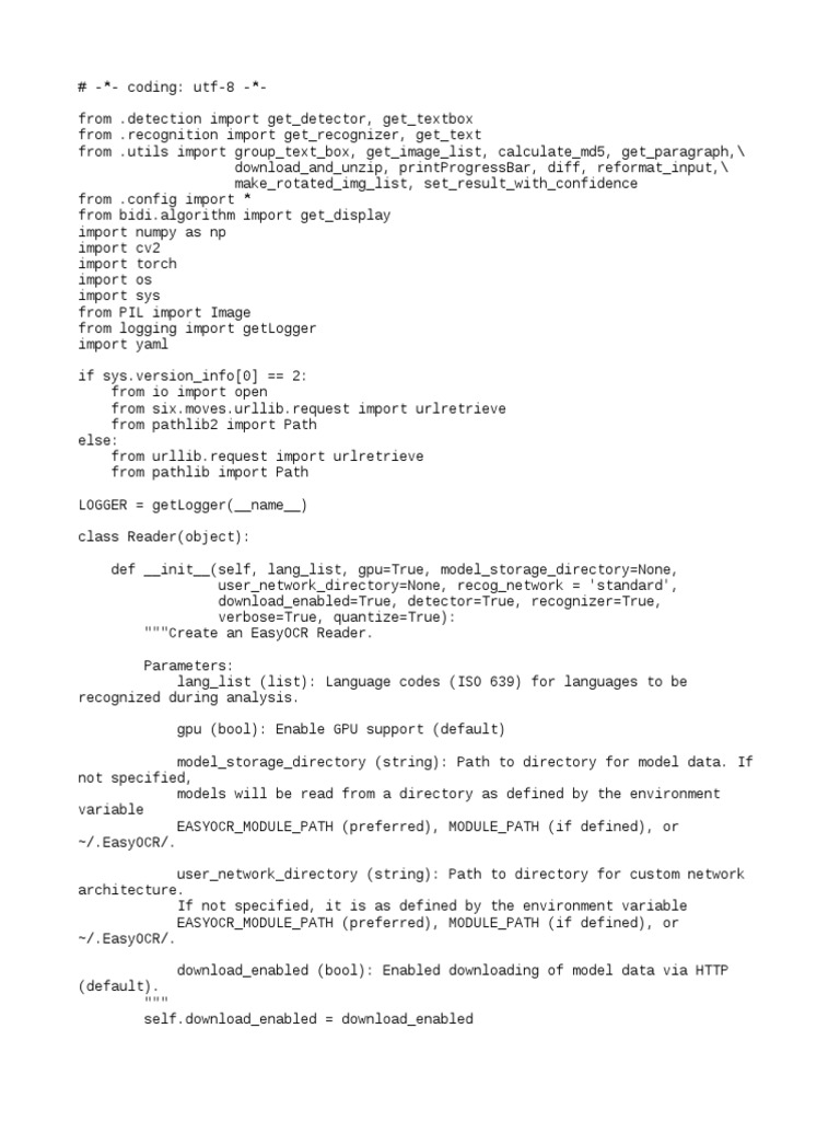Easyocr | PDF | Computer Architecture | Computer Data