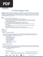 LOLER | PDF | Safety