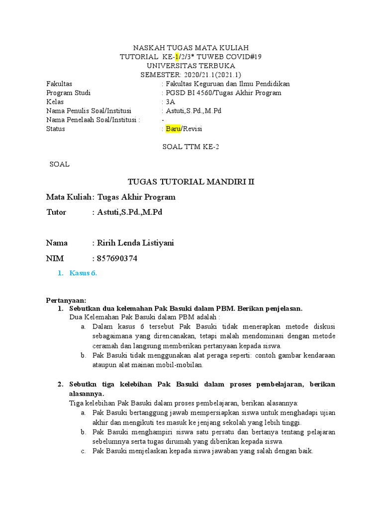 TTM 2-Tap-Ririhlenda (857690374) | PDF