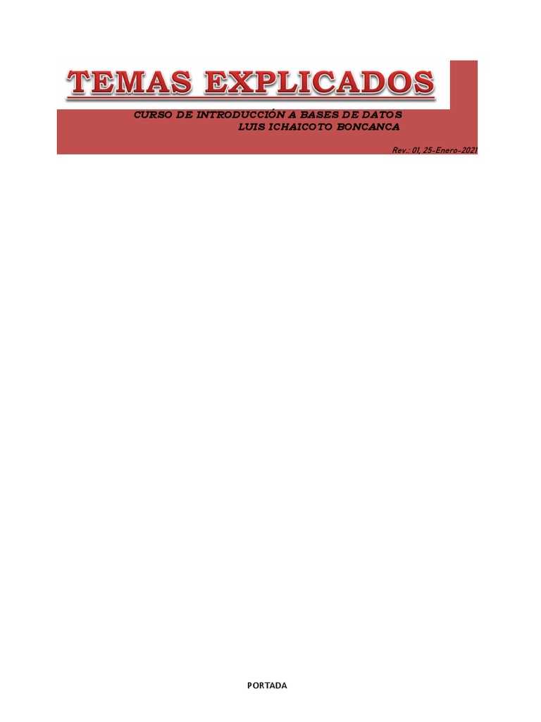 Tema3 Lenguaje SQL | PDF | Base de datos relacional | Bases de datos