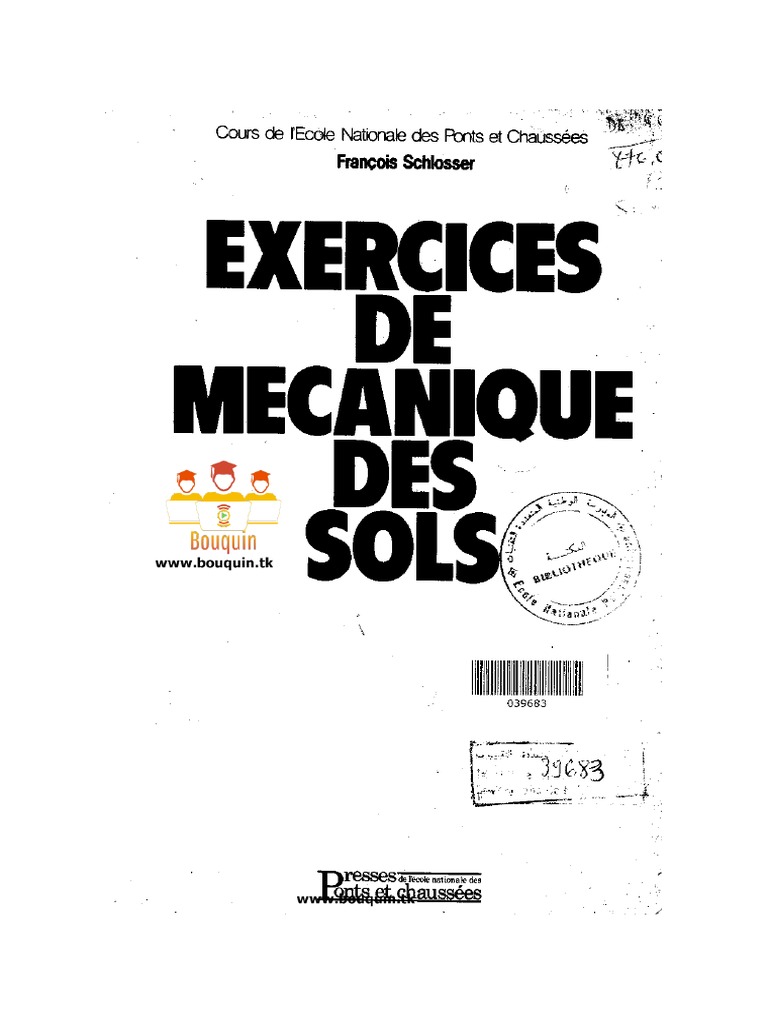 Exercices de Mecanique Des Sols | PDF