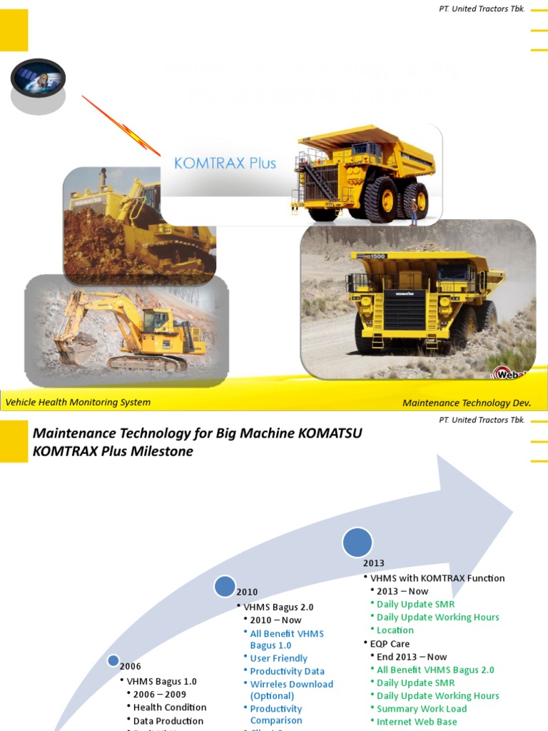 Maintenance Technology Big Machine KOMATSU (KPC) | PDF | Download ...