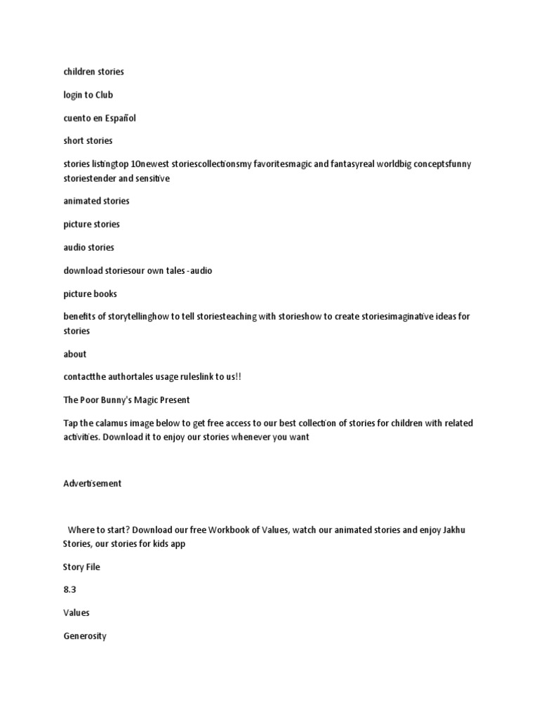 The Poor Bunny's Nagical Present | PDF | Monsters