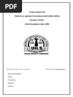 Notice Draft under Section 80 CPC | PDF | Private Law | World Wide Web