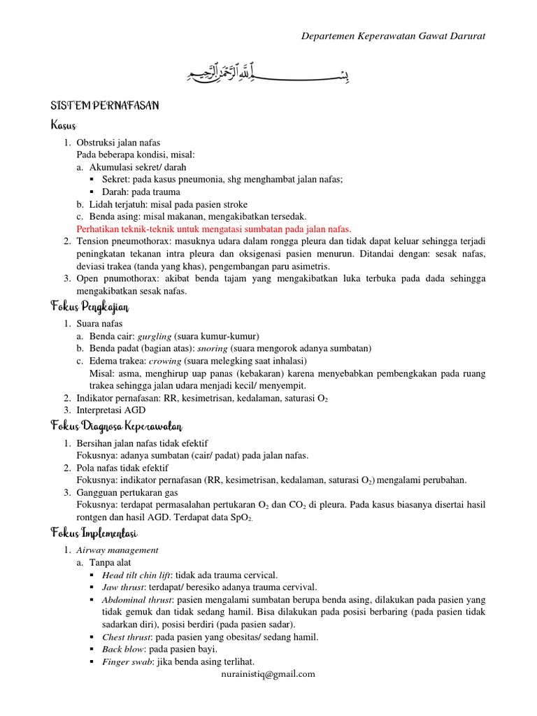 Ringkasan Materi Ukom - Gadar (Done) | PDF