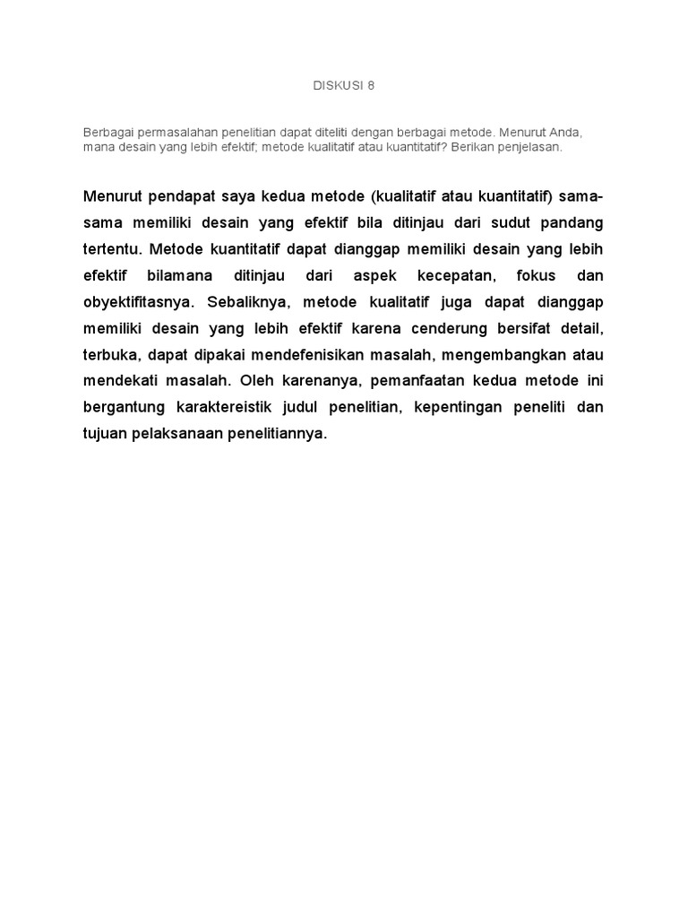 Diskusi 8 | PDF