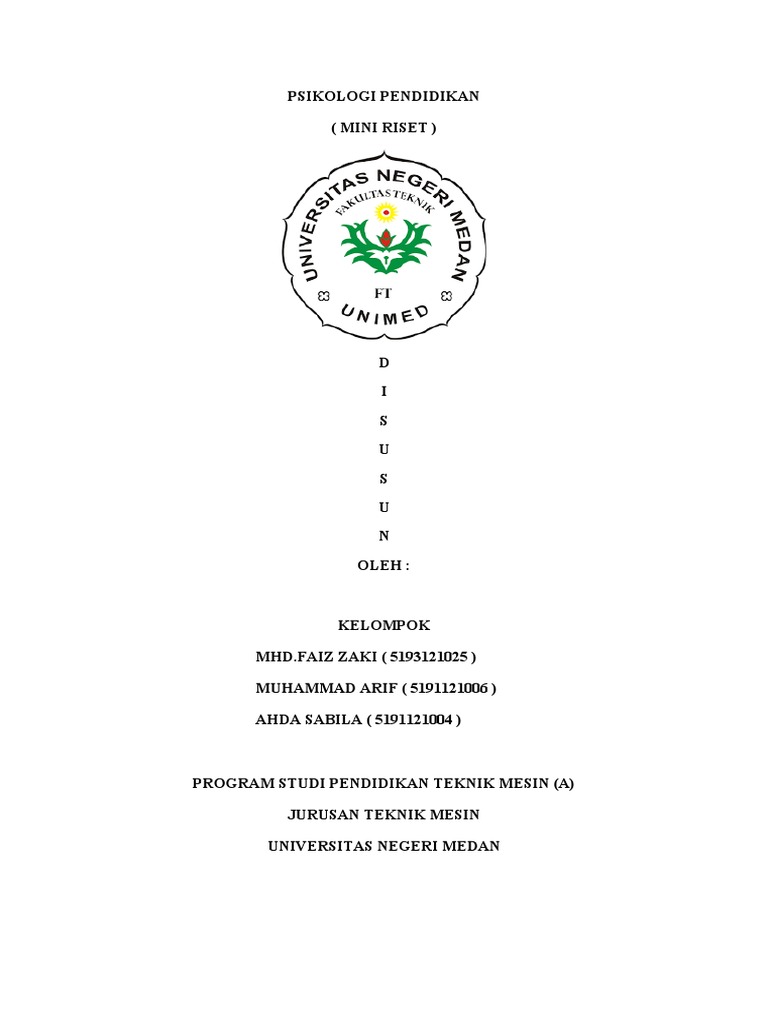 Mini Riset Psikologi Pendidikan di SMK | PDF