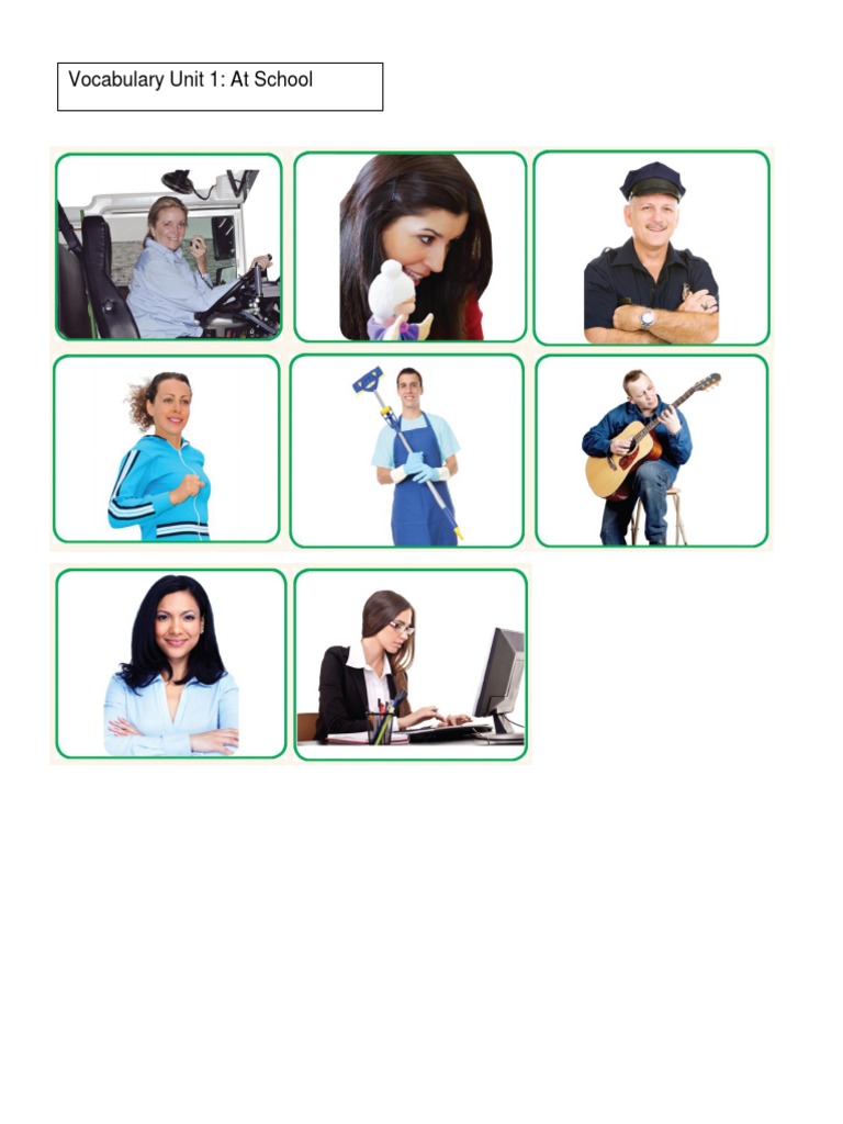 Vocabulario Unit 1 To 5 | PDF