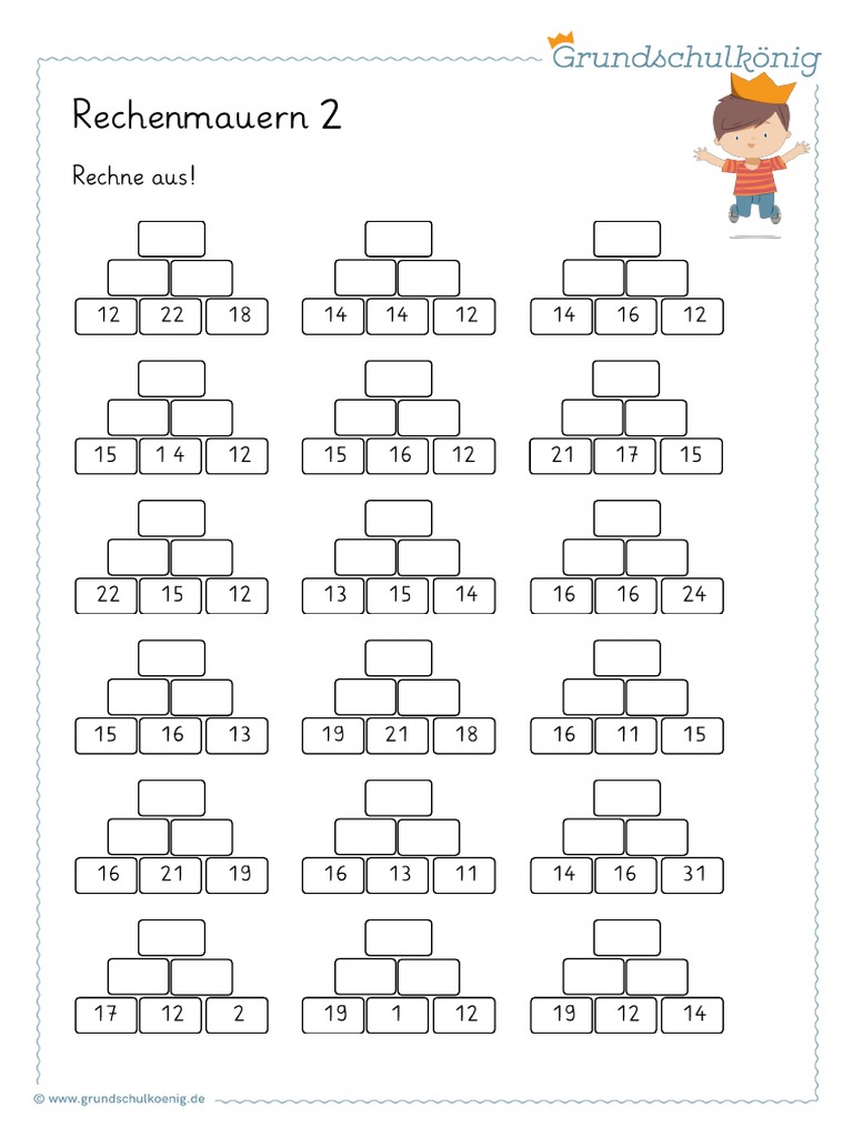 Rechenmauern 2 | PDF