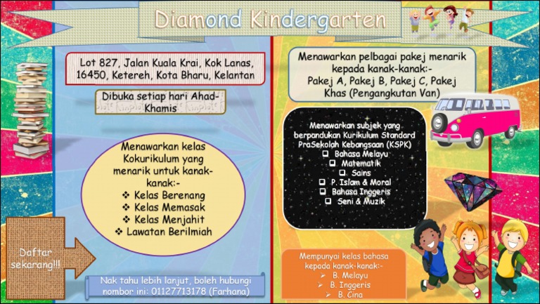 Contoh Brochure Tadika | PDF