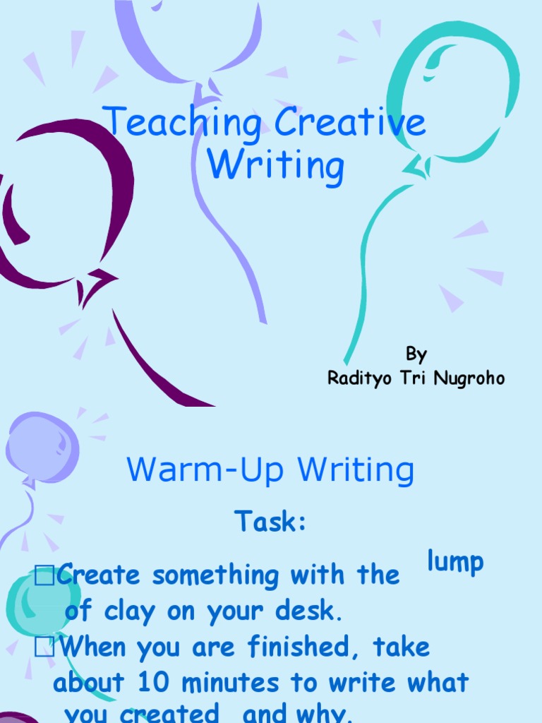Creative Writing Techniques and Strategies | PDF | Creativity ...