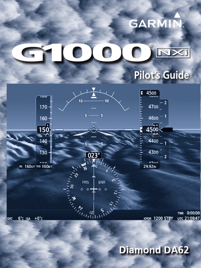 Garmin G1000 NXi Pilot's Guide For The Diamond DA62 | PDF | Aircraft ...