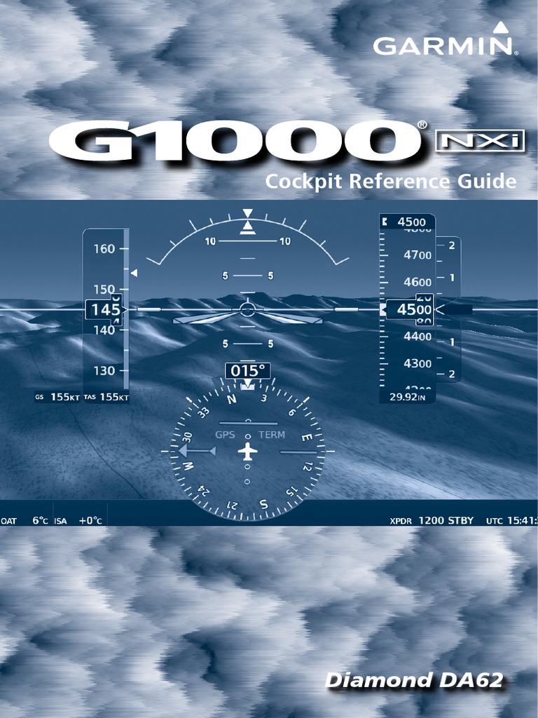 Garmin G1000 NXi Cockpit Reference Guide For The Diamond DA62 | PDF ...