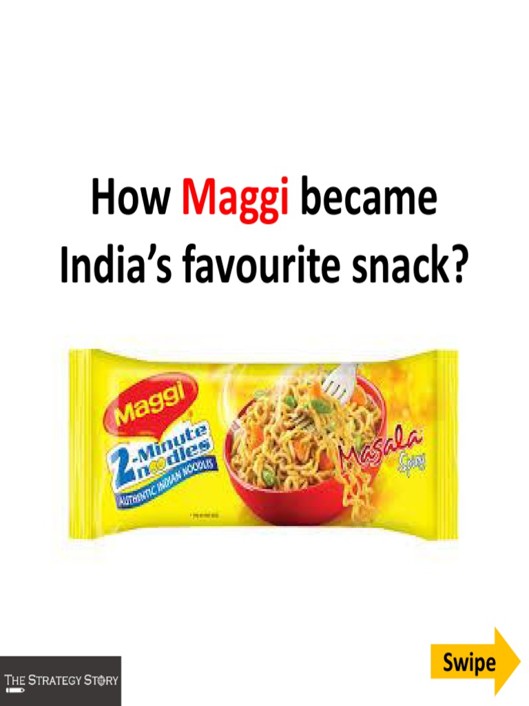 Maggi The Strategy Story 1599189306 | PDF | Promotion And Marketing ...