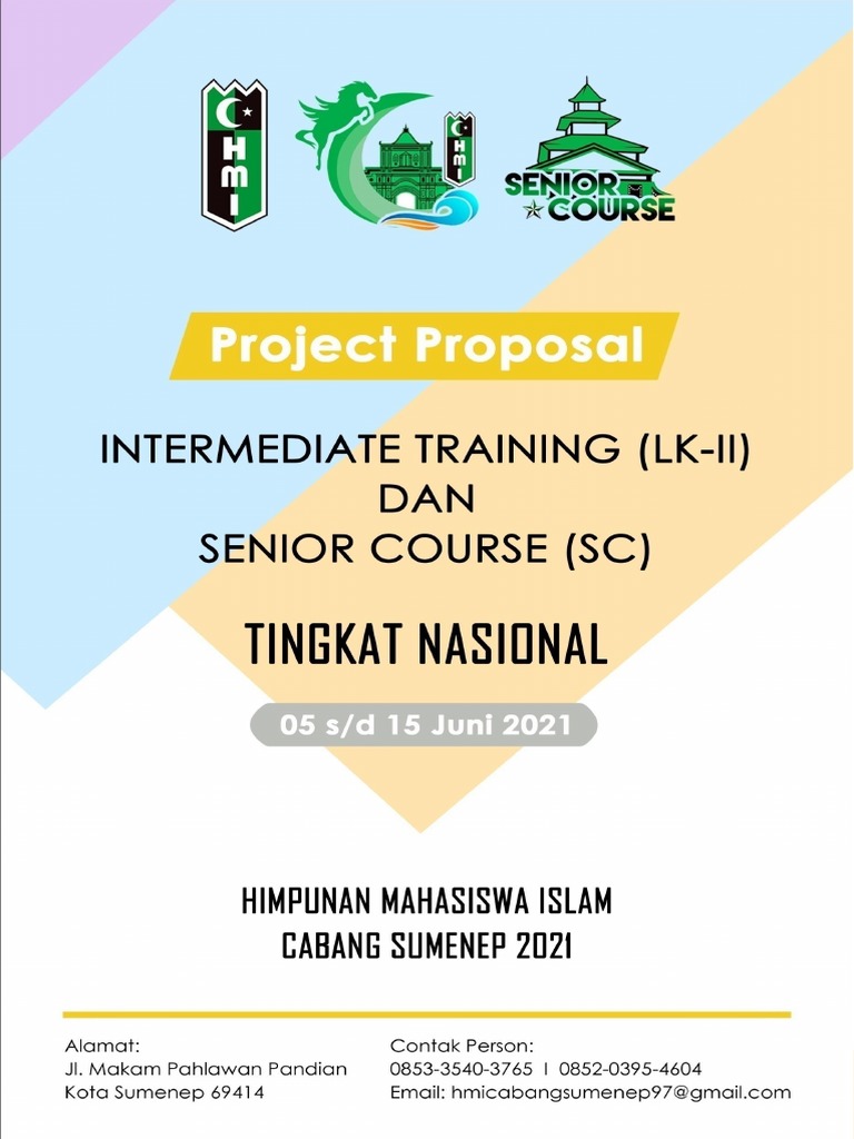 Proposal LK2 & SC HMI Cabang Sumenep 2021 Fix | PDF