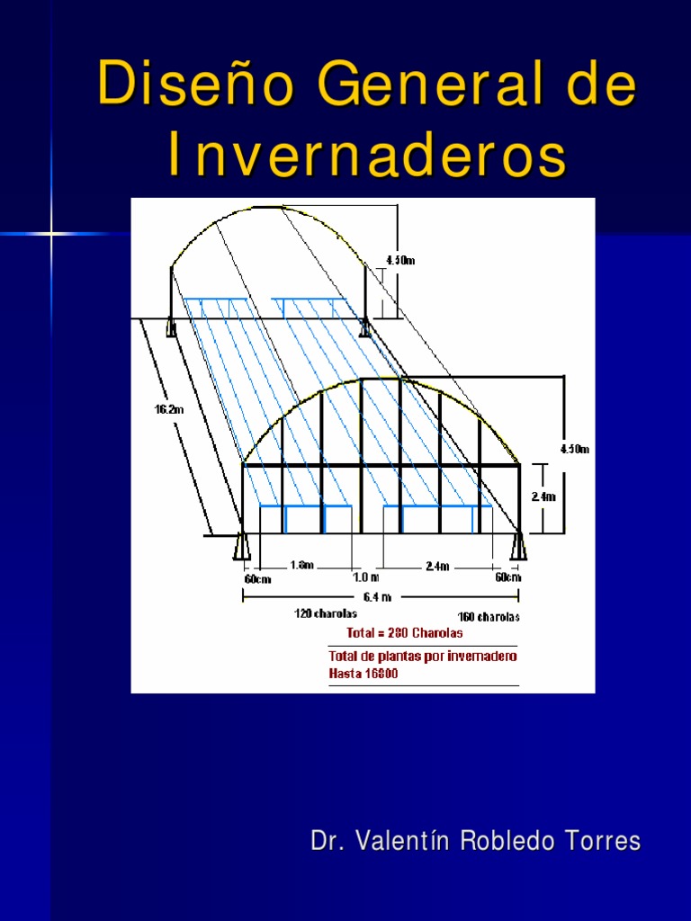 Diseño de Invernaderos | PDF | Invernadero | Suelo
