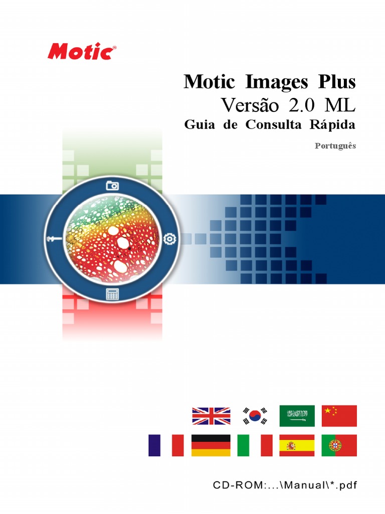Motic Images Plus Versão 2.0 ML Guia de Consulta Rápida. Português ...