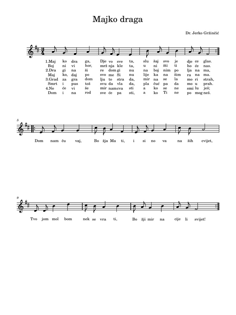 Majko Draga | PDF