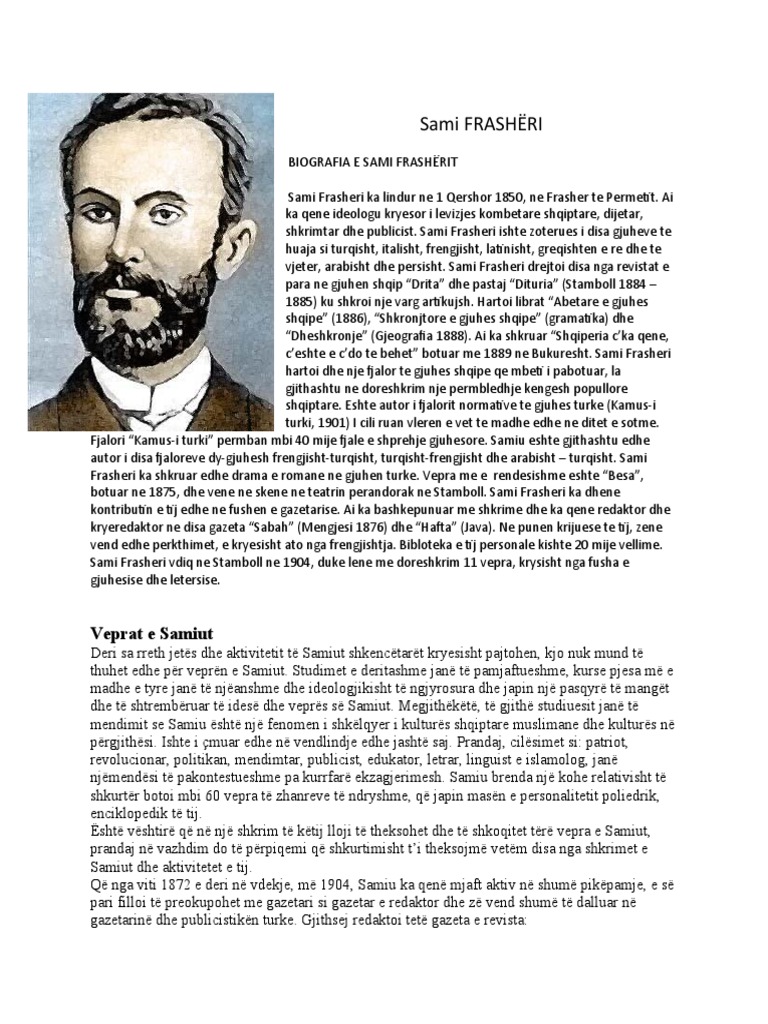 Sami Frashëri | PDF
