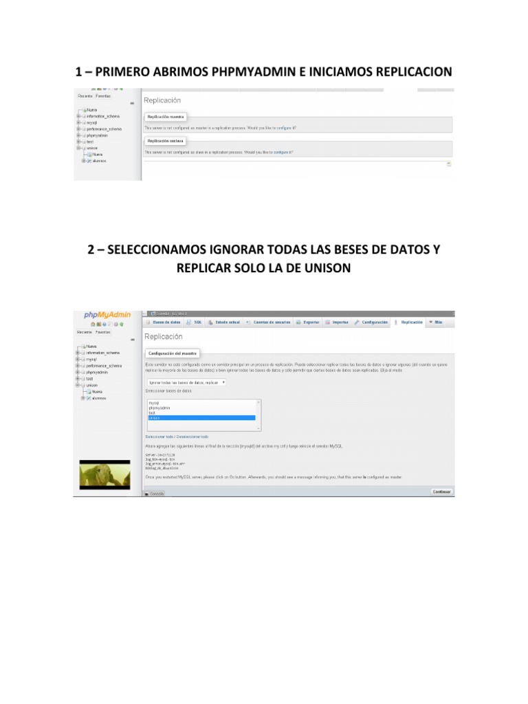 Replicacion Mysql | PDF