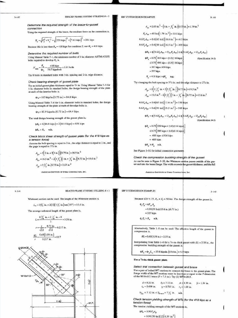 PDF Aisc Seismic Design Manual Aiscpdf Compress | PDF