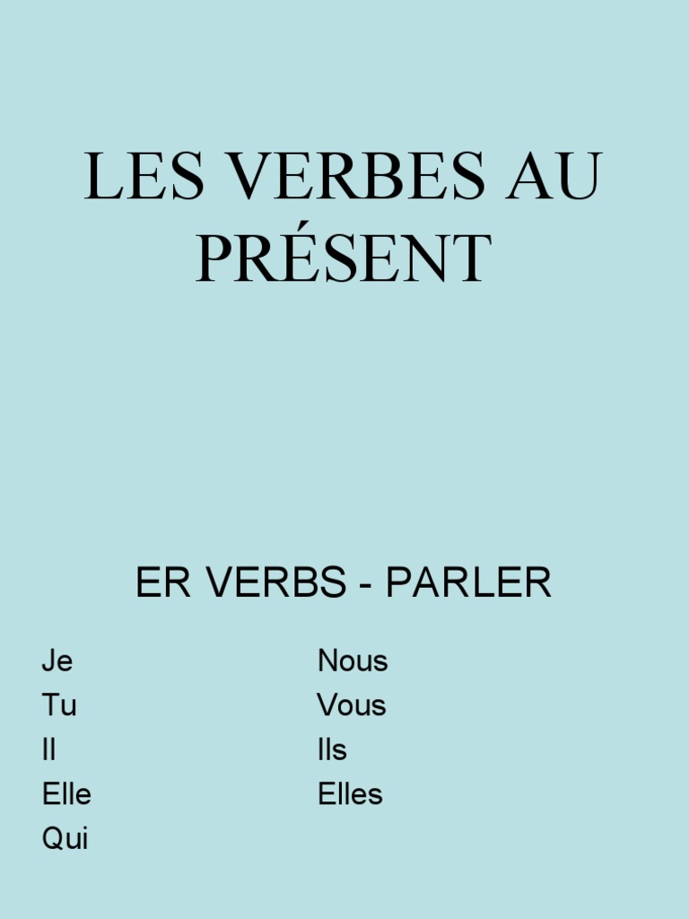 Verbes Reguliers Et Irréguliers-1 | PDF | Grammaire | Mécanique du langage