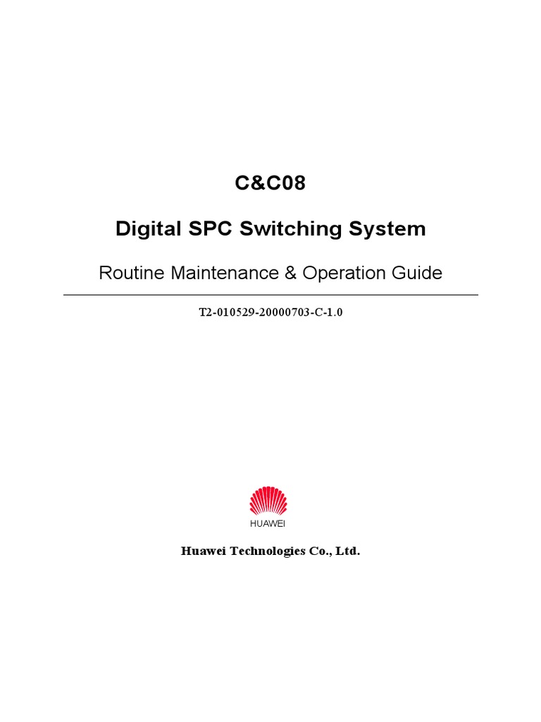 Routine Maintenance & Operation Guide | PDF | Command Line Interface ...