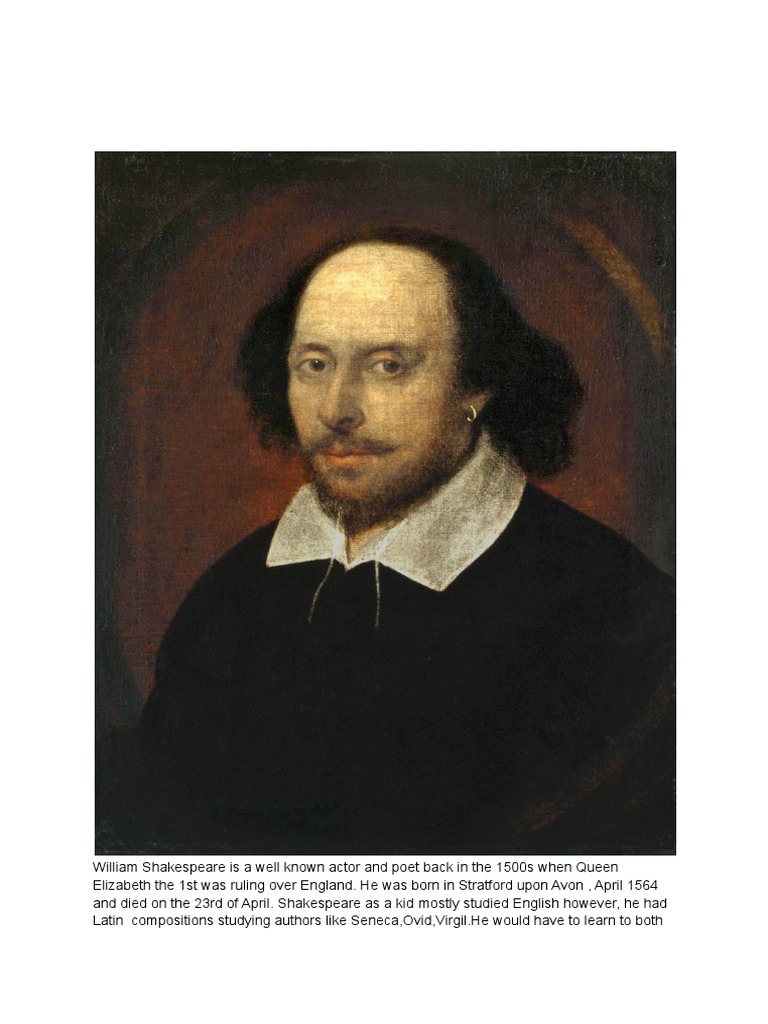 William Shakespeare Poster | PDF