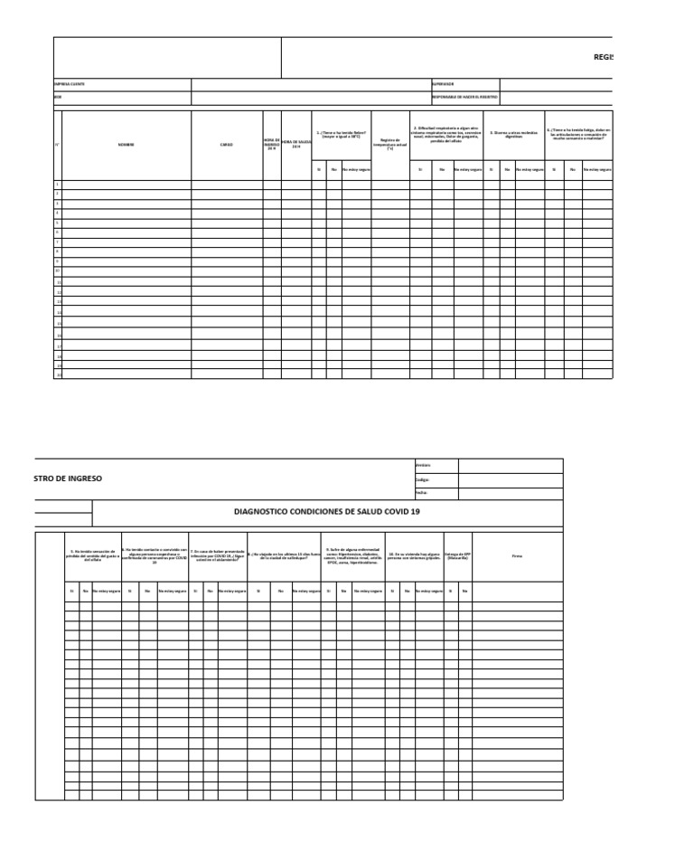 Seguimiento Condiciones de Salud | PDF | Especialidades Medicas ...