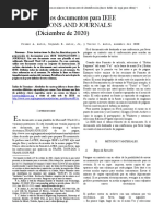 Plantilla Formato IEEE | PDF | Comillas | Microsoft Word