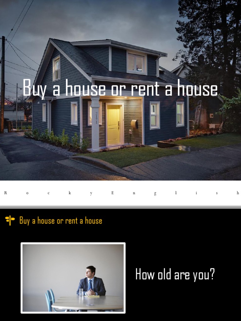 Renting vs. Buying a House Debate | PDF