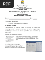 Grade 5 - Pagbibigay NG Solusyon Sa Naobserbahang Suliranin | PDF
