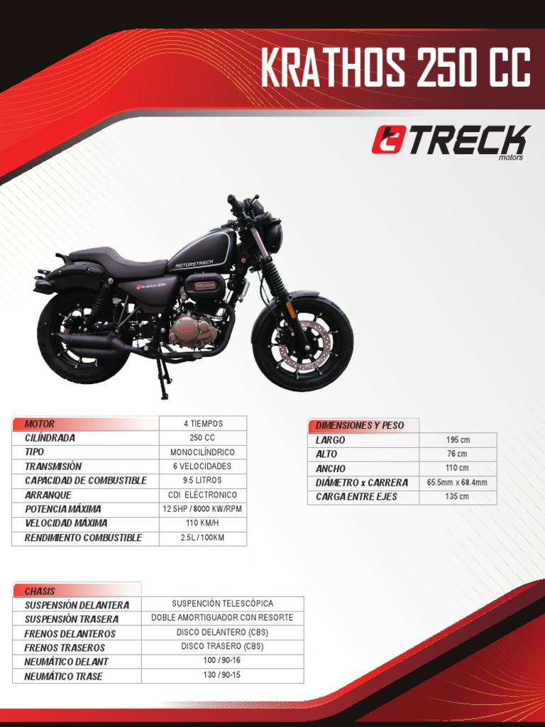 Motocicleta KRATHOS-250 | PDF