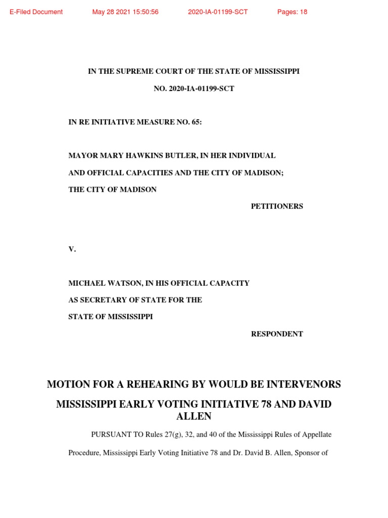 Intervenor File | PDF | Initiative | U.S. State