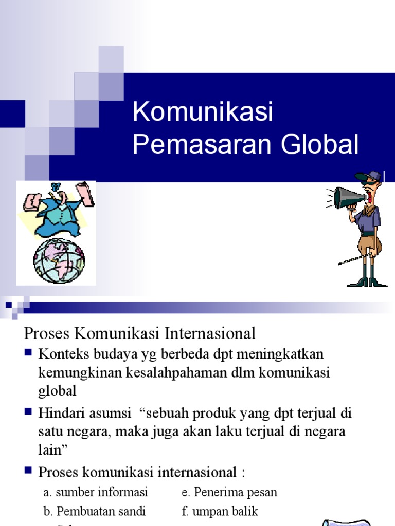 Komunikasi Pemasaran Global | PDF