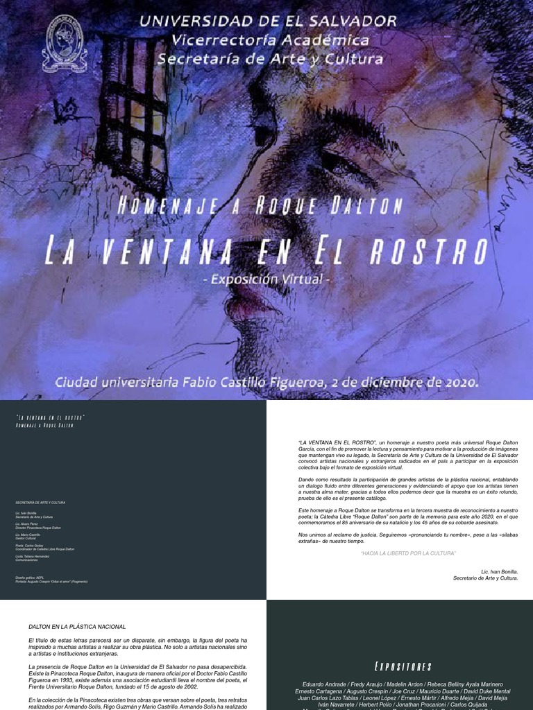 Roque Catalogo INTERACTIVO | PDF | El Salvador | Pinturas