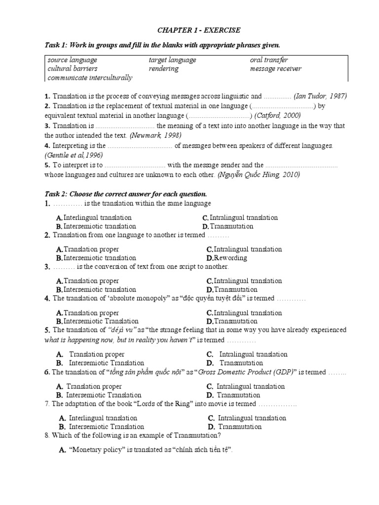 Translation Theory and Practice: An Introduction to Key Concepts and ...