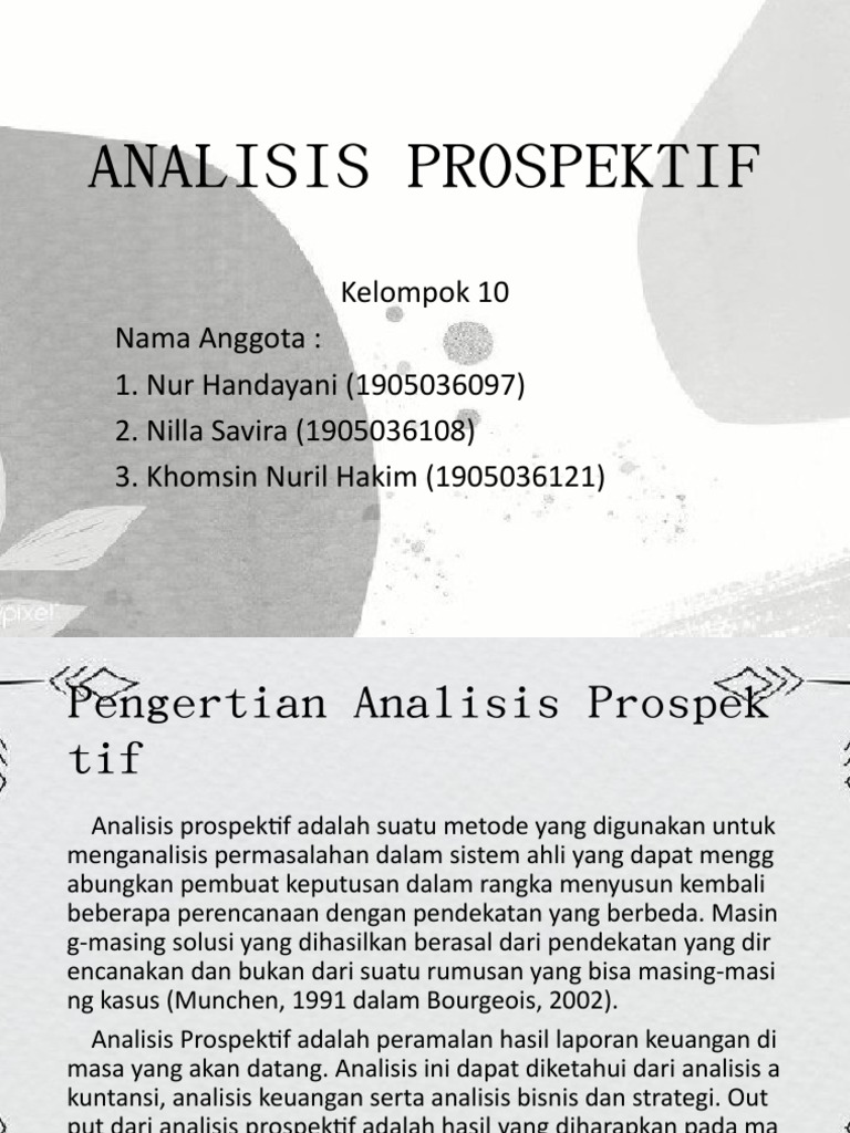 KEL.10 Analisa Laporan LKS | PDF
